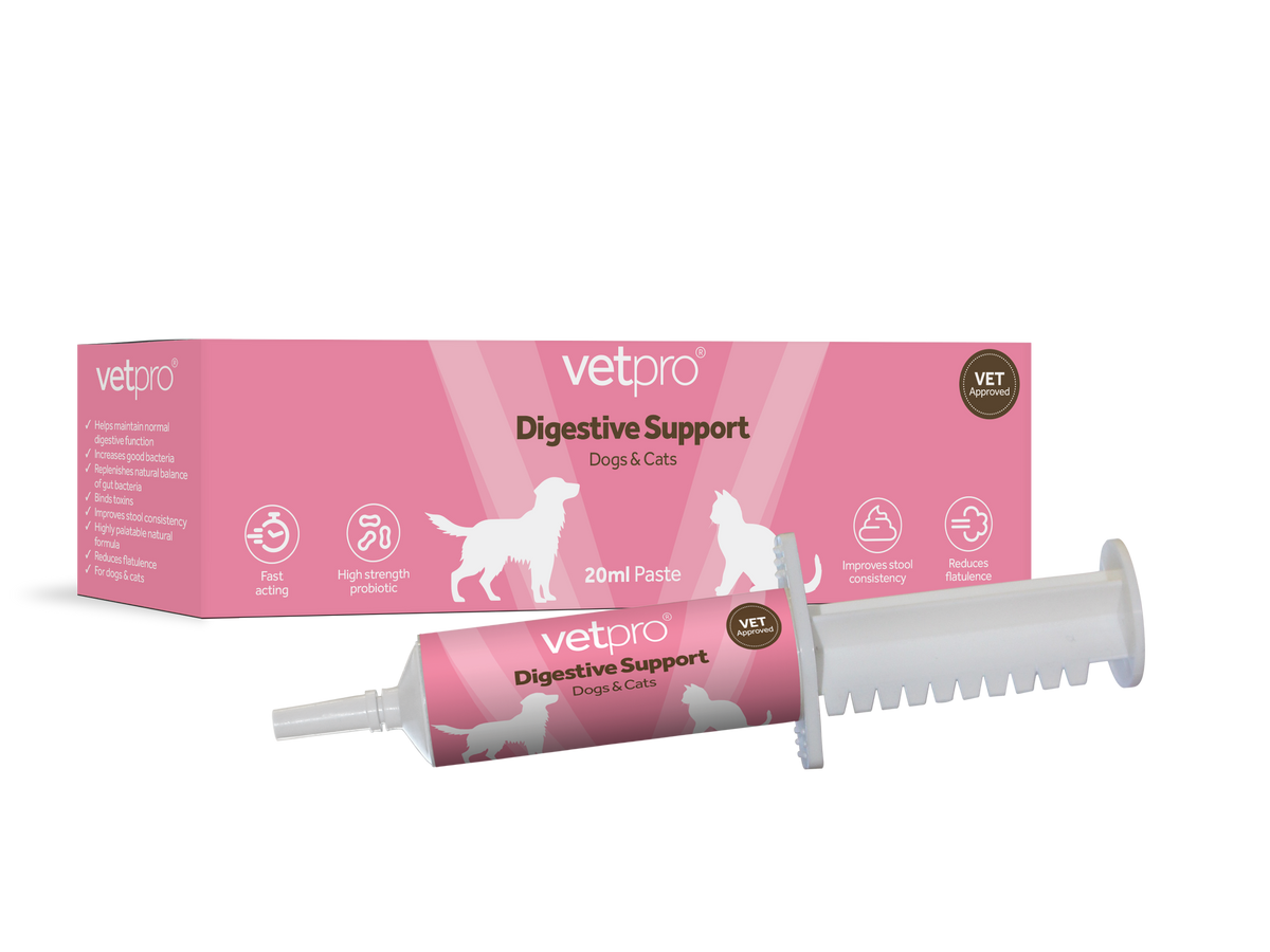 Vetpro Digestive Function Probiotic Paste - 20ml syringe